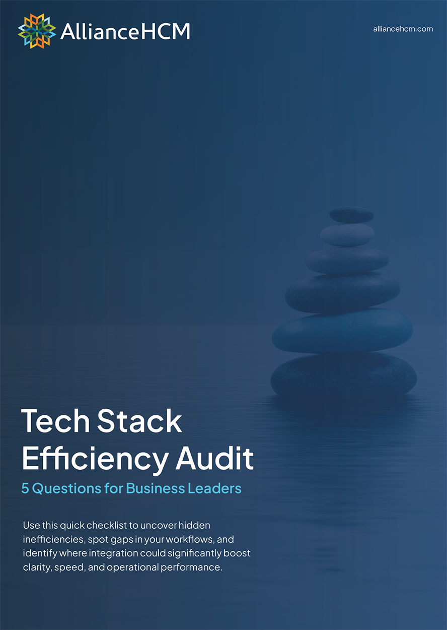 Tech Stack Efficiency AuditLosing Candidates? - AllianceHCM